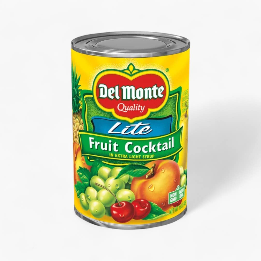 DEL MONTE LITE FRUIT COCKTAIL IN EXTRA LITE SYRUP 12/15OZ | New Age Markt